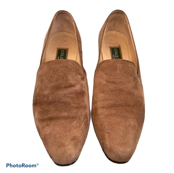 Cole Haan | Shoes | Cole Haan Green Label Suede Loafers 7 Aa Narrow ...
